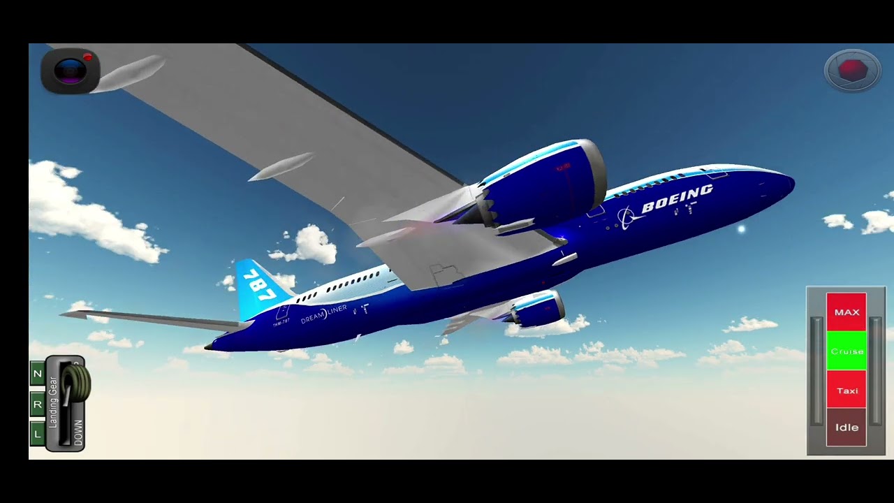 Flight 787 Advanced Lite | Realistic AirlinePilot Simulator on Mobile ...