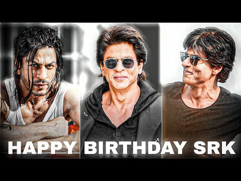 DAKU - HAPPY BIRTHDAY 🎁 SAHARUKH KHAN ❤️😈 - SRK Attitude status 🔥 #shorts #happybirthdaysrk #daku