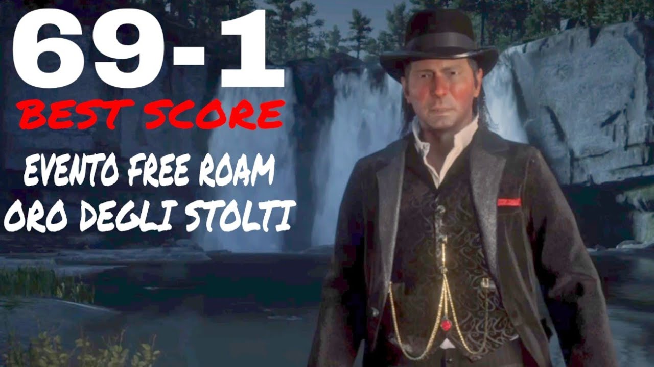 69-1 NELL'EVENTO FREE ROAM ORO DEGLI STOLTI🔥BEST SCORE🔥!!! RED DEAD ...