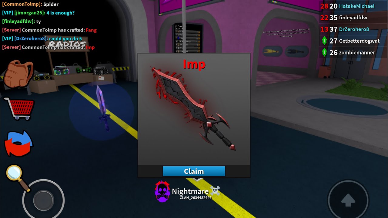 Common to imp challenge in Roblox Assassin! (Part 1/8) - YouTube