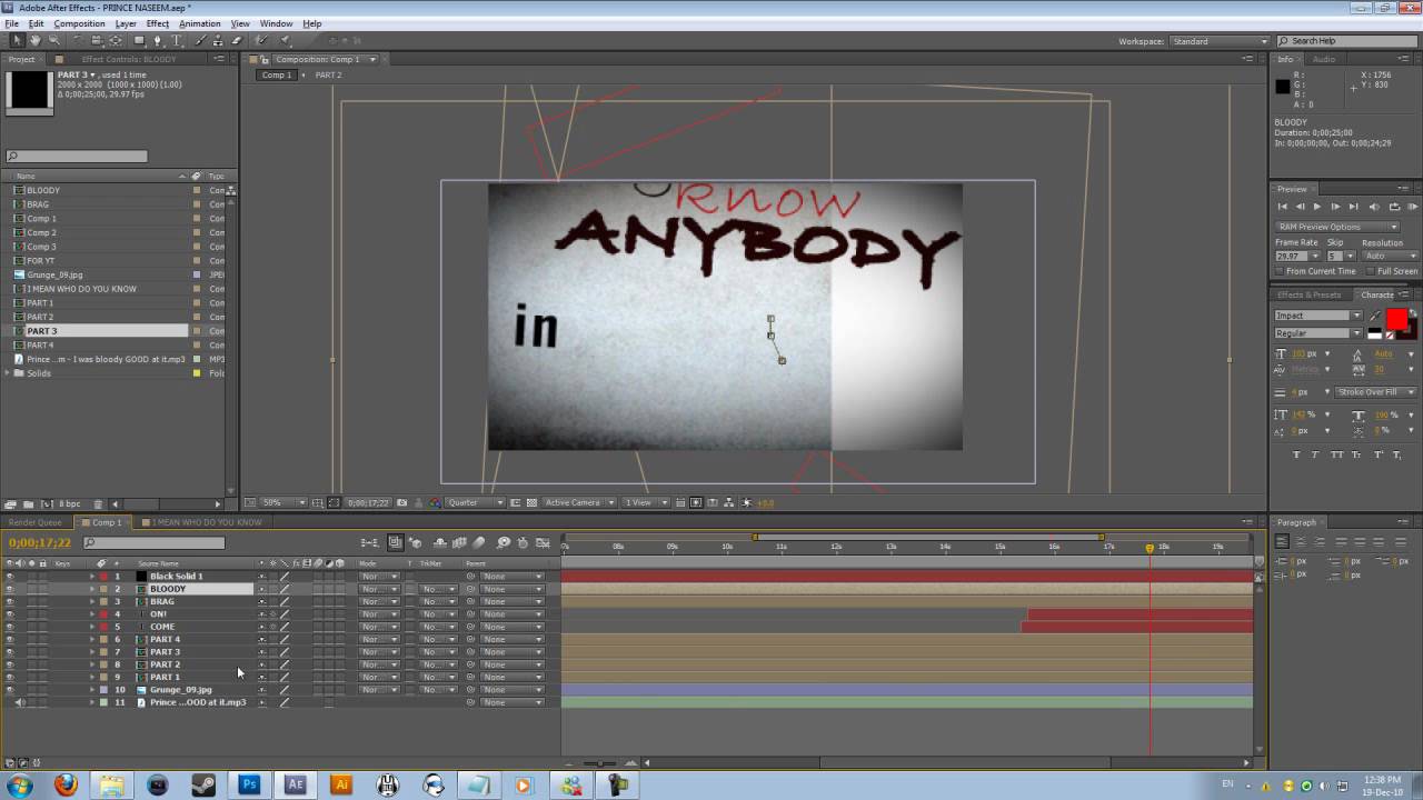 How To Typography Videos Full Tutorial Youtube