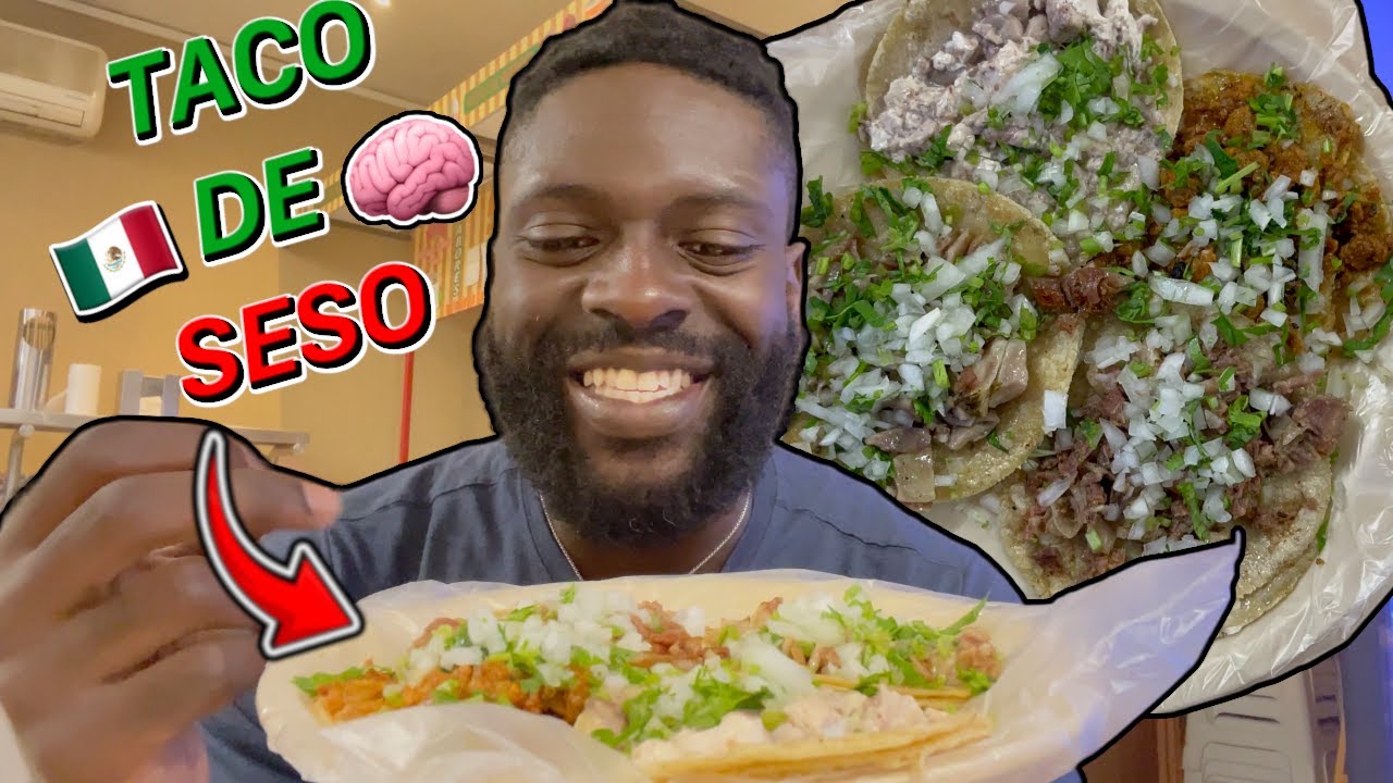 RICOS TACOS DE SESO 🧠 DE MÉXICO 🇲🇽 (GUADALAJARA) - YouTube