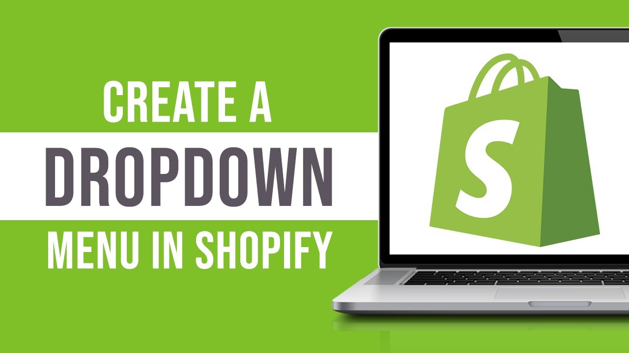 How to Create a Dropdown Menu in Shopify (Tutorial) - YouTube