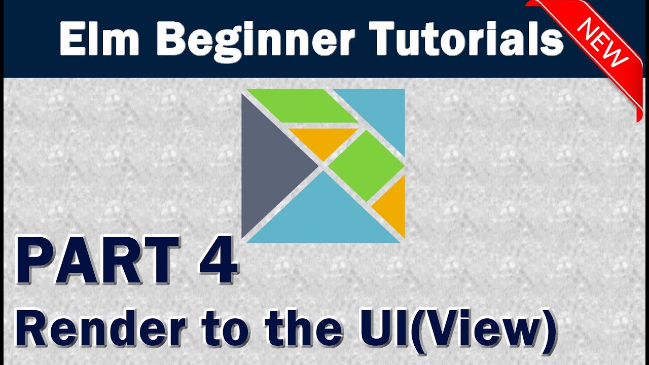 Elm Part 4 - Rendering the Model to the View - YouTube