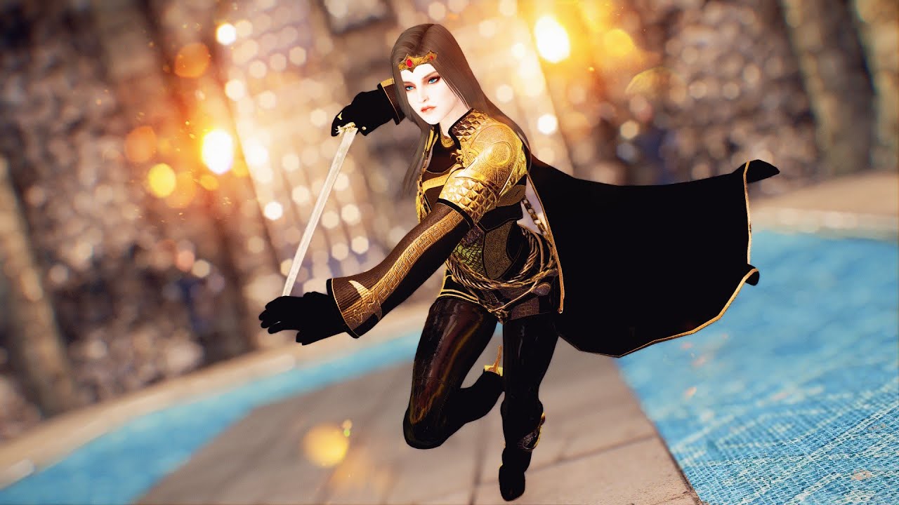 [SkyrimSE MOD] HDT-SMP Dragon Rider Armor - YouTube