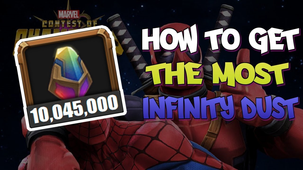 How To Get At least 10,045,000 Infinity Dust | Marvel Contest of ...