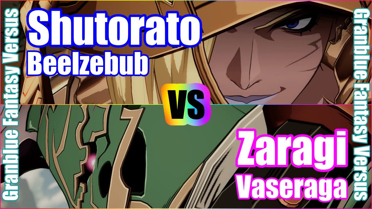 [GBVS] (4K) Granblue Fantasy Versus Rank match Shutorato (Beelzebub) vs ...