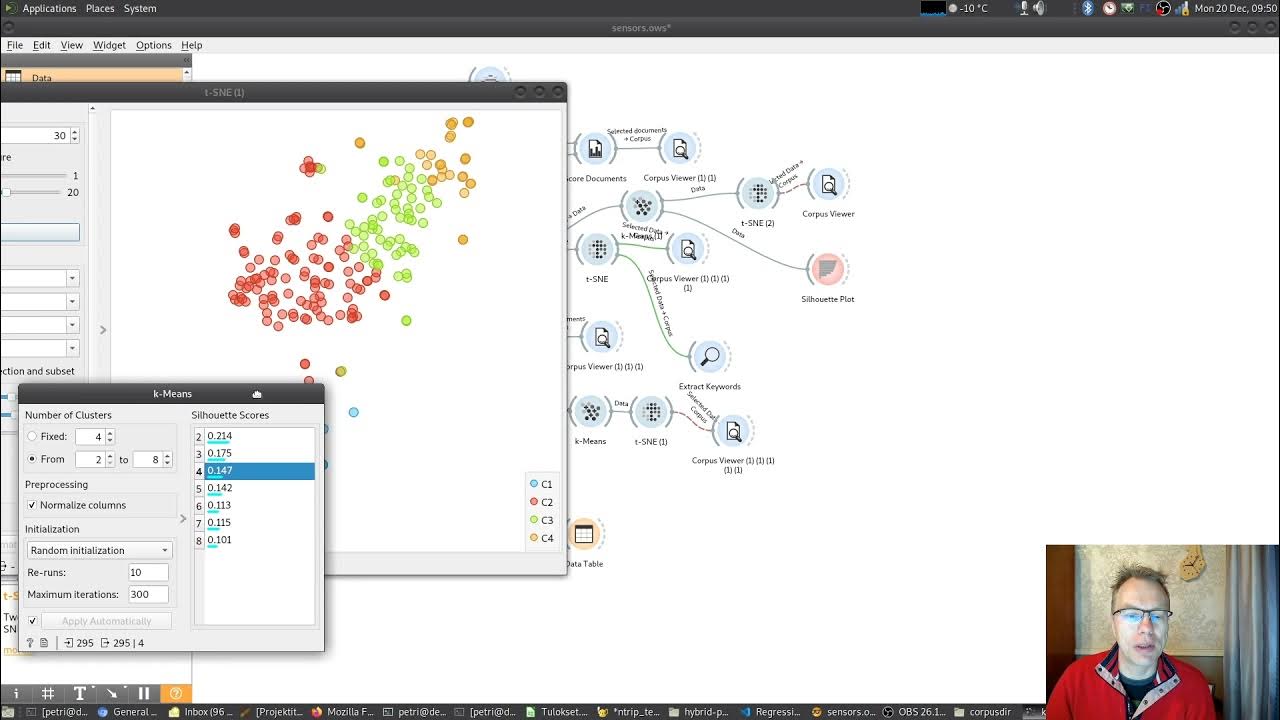 NLP analysis of research articles using Orange - YouTube