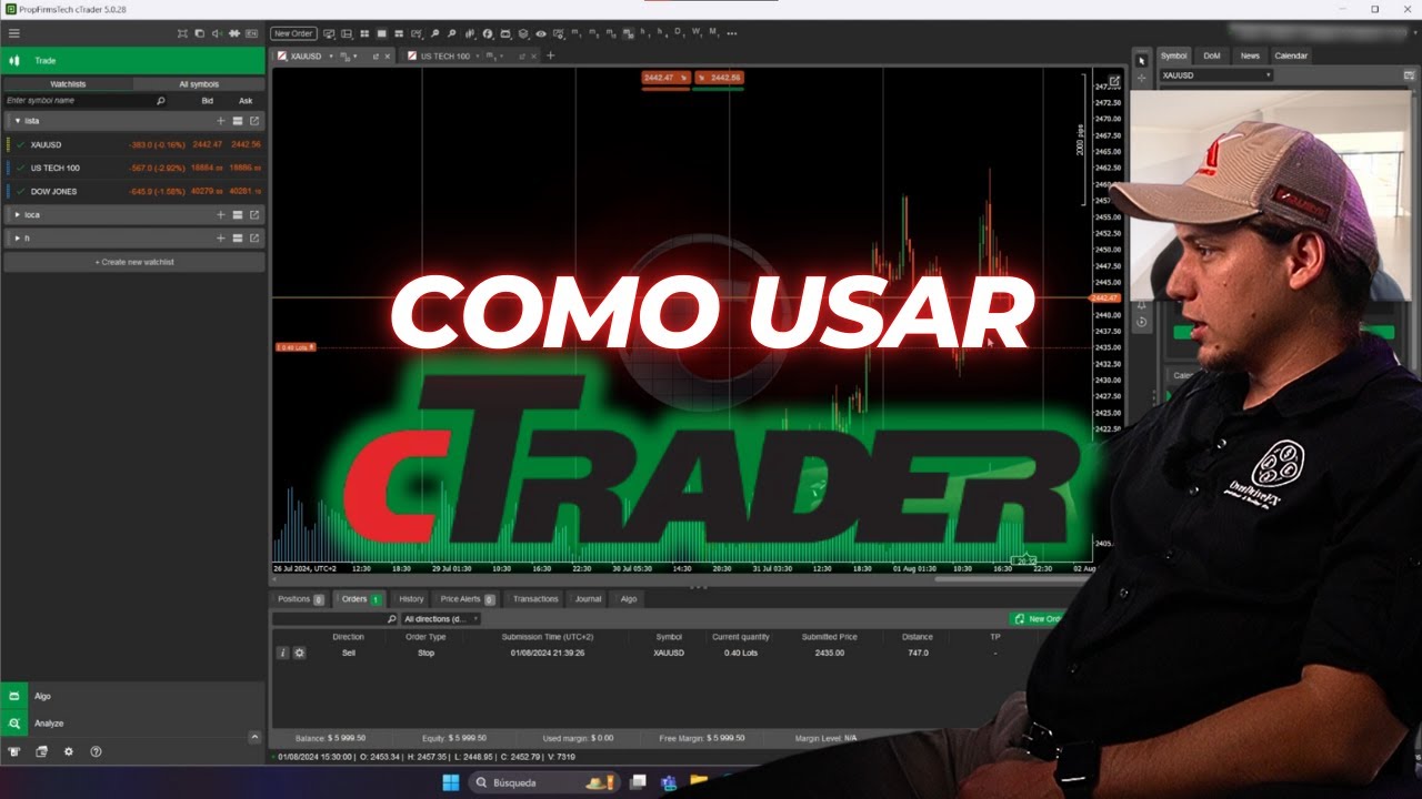 Como Utilizar Ctrader Tutorial Youtube 7527