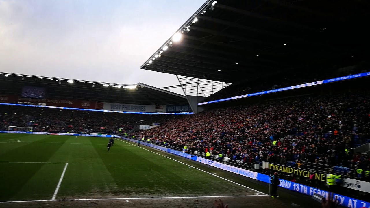 Blue Moon in Cardiff - YouTube