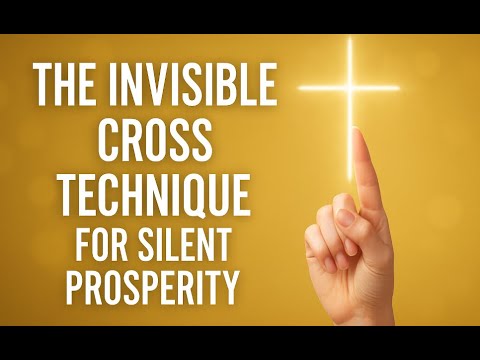 The Invisible Cross Technique for Silent Prosperity - YouTube