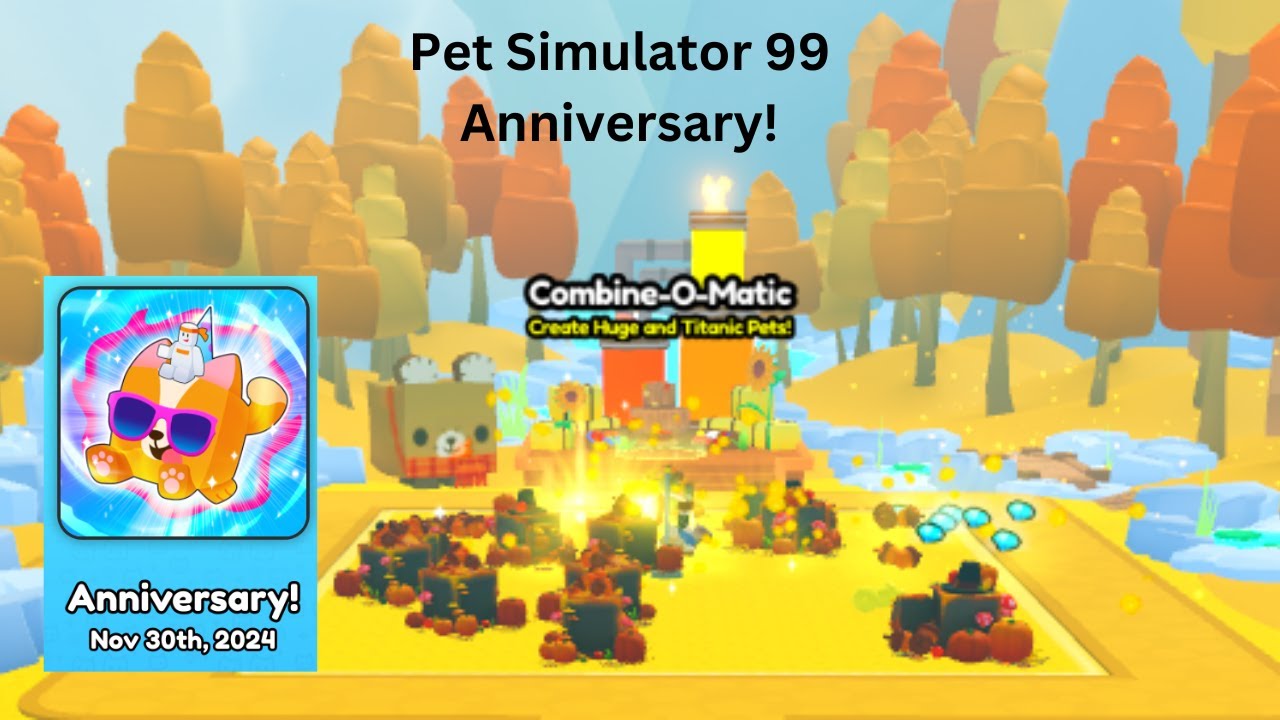 New Pet Simulator 99 Anniversary Update! - YouTube