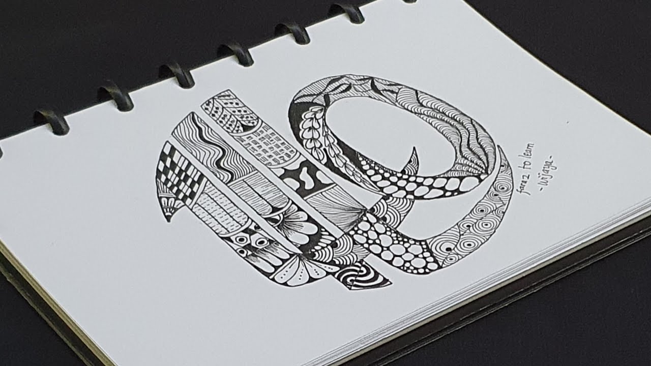 Eps. 29 Round Coaster - part 2 |Zentangle Patterns |Mandala Art |Doodle ...