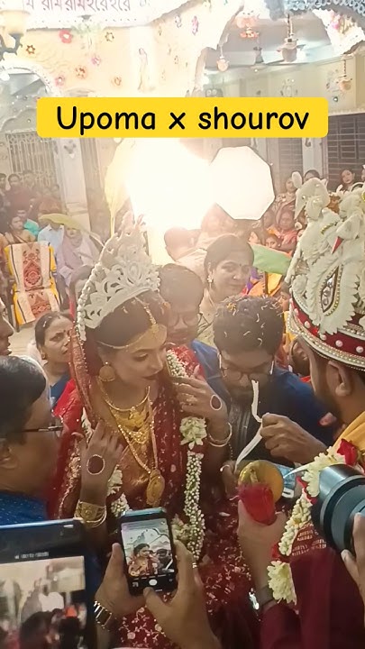 upoma x shourov #wedding # #hinduwedding #weddingtime #cinematography #viralvideo #shorts #reels ...