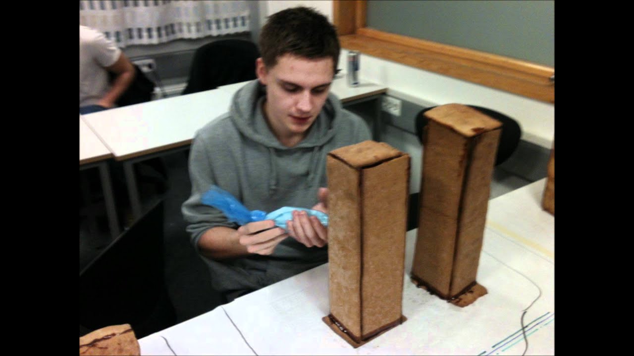 pepperkakeby prosjekt på Vestby vgs KEM 2011- Utvendig ledningsnett ...