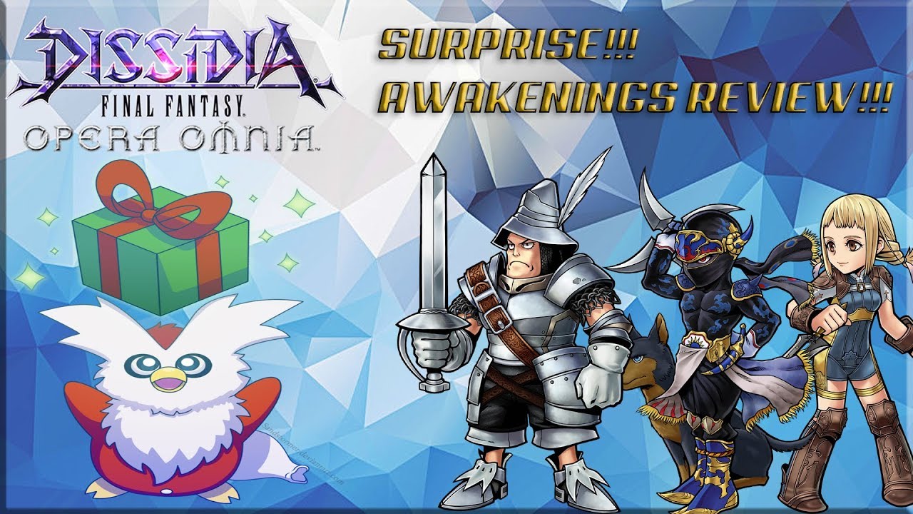 Dissidia Final Fantasy: Opera Omnia SURPRISE! PENELO, SHADOW, STEINER ...