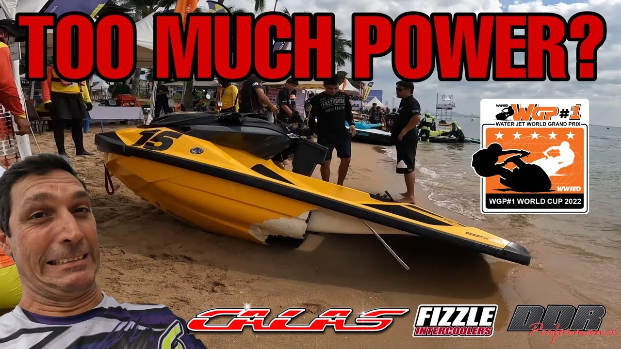 Thailand WGP Water Jet World Cup | Day 6. TOO MUCH POWER? | SeaDoo RXP ...