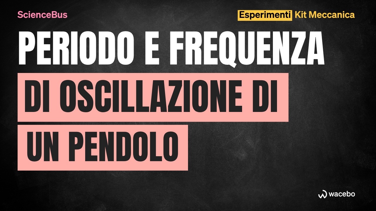 ScienceBus / Calcolo del periodo e della frequenza di un pendolo - YouTube