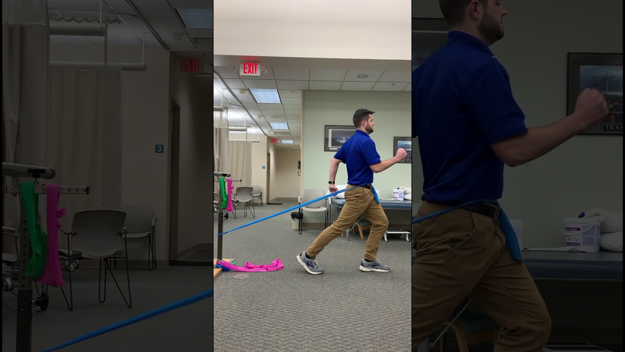 Resisted Hip Extension - YouTube