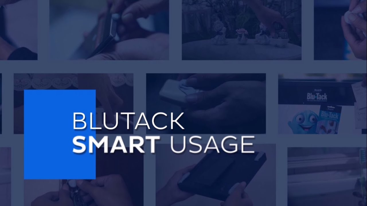 Blu Tack Smart Usage - YouTube