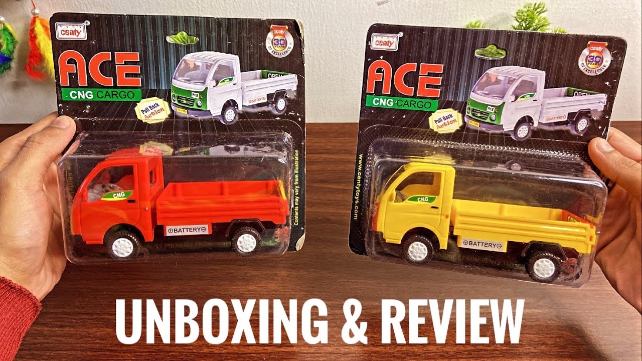Tata Ace Scale Models Review & Unboxing Hindi | Centy Toys | Latest ...