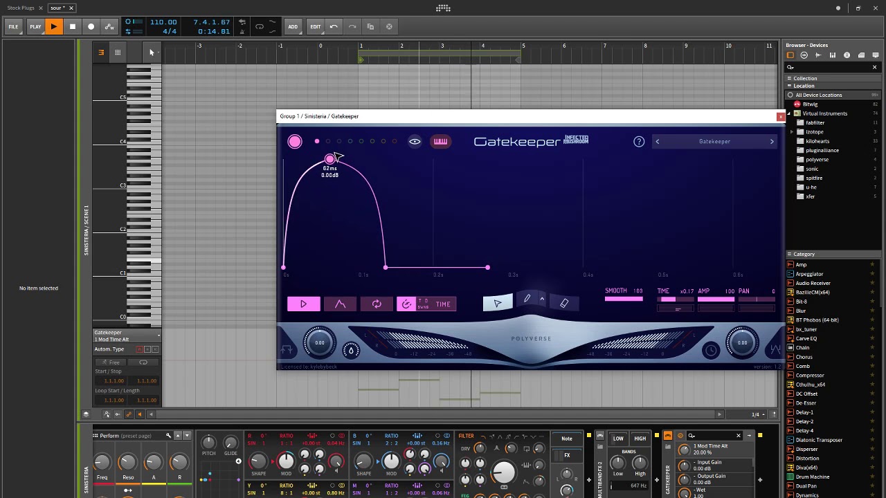 Using Gatekeeper by Polyverse Music to Granularize Your Sounds - YouTube