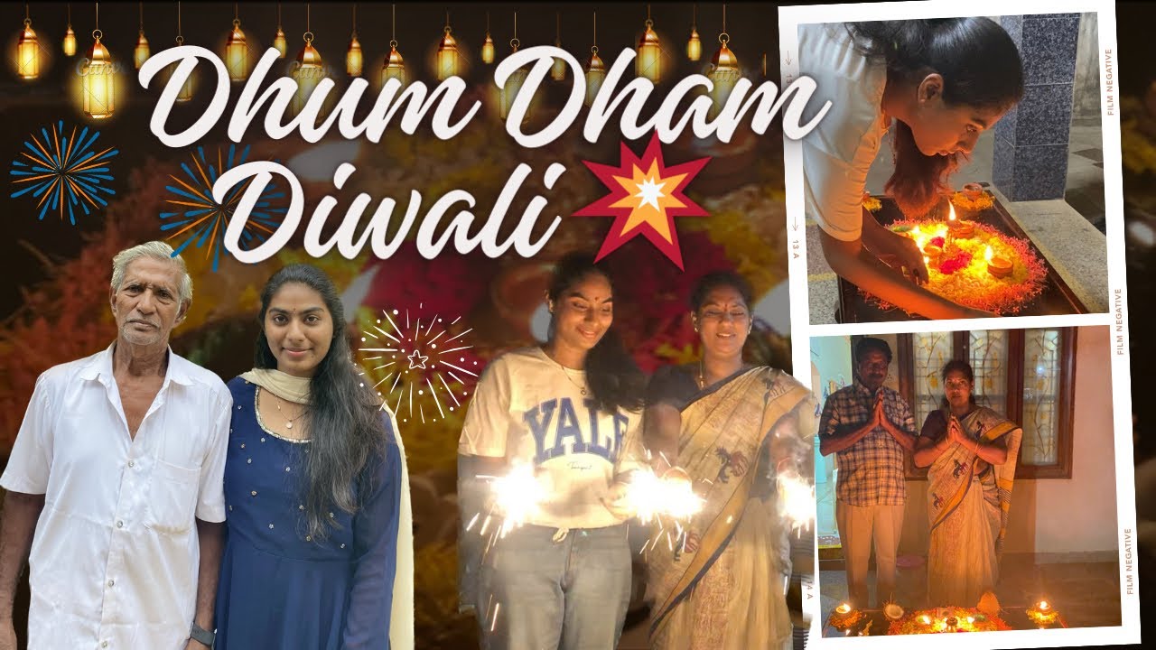 Dhum Dham Diwali💥 || Diwali Celebrations ||Family time || Godavarii ...