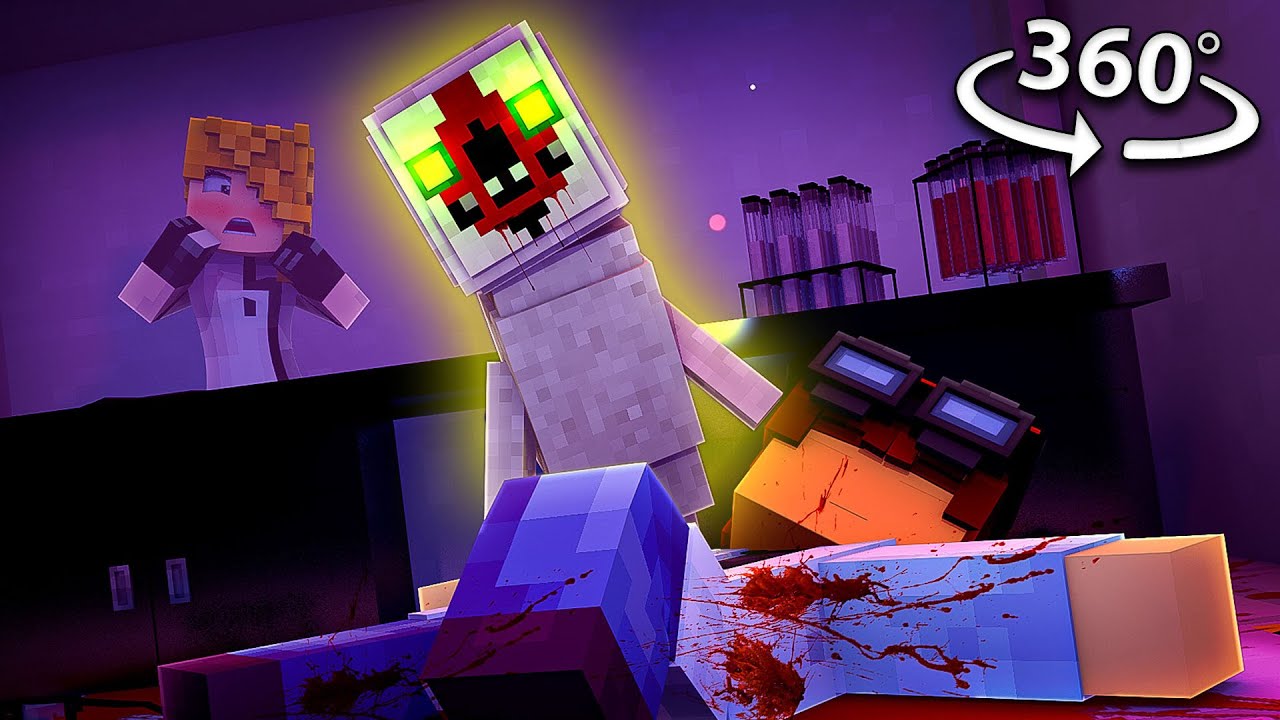 You're ESCAPING SCP-173 in 360! - Horror Minecraft VR Video - YouTube