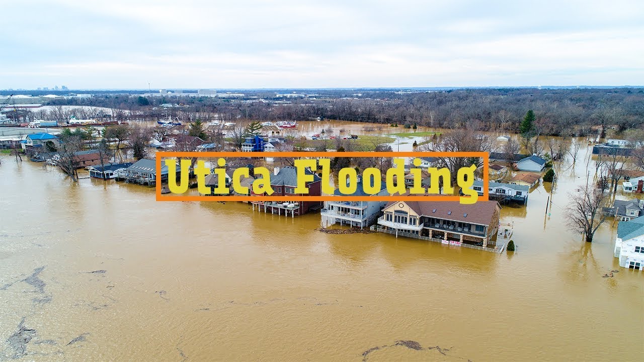 Flooding in Indiana: What drones captured on the Ohio, St. Joseph rivers