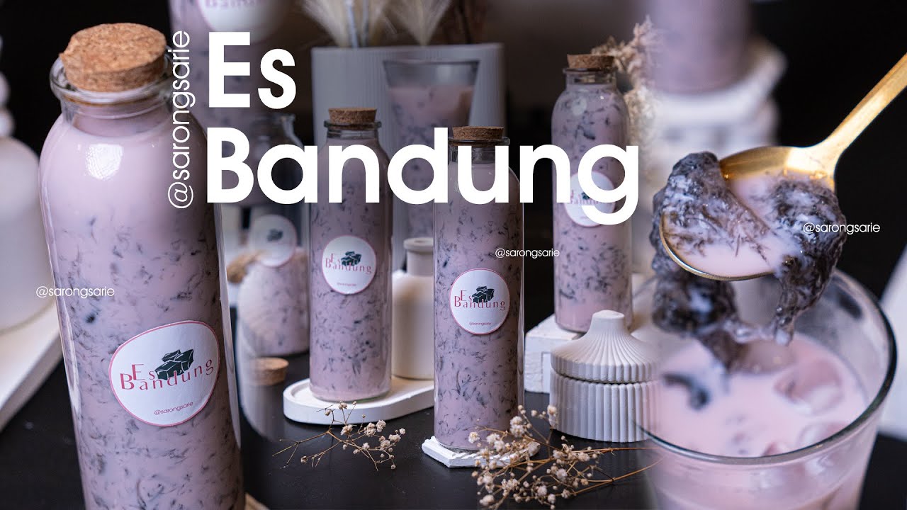 Es Bandung Lumut cocok buat menu Takjil, Segeeerrr | @sarongsarie - YouTube