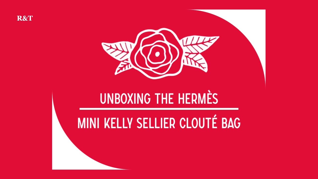 Unboxing the Star-Studded Hermès Mini Kelly Clouté bag🧡🍊 - YouTube