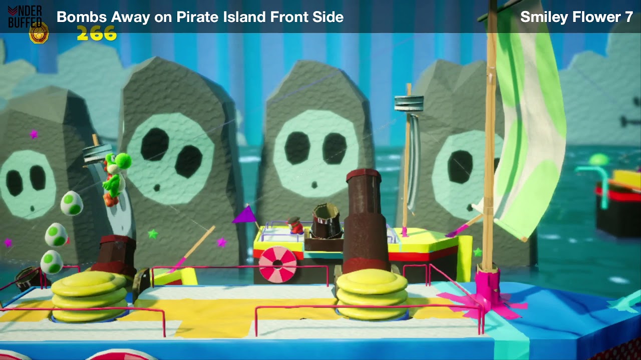 [Yoshi's Crafted World] Bombs Away on Pirate Island - All Smiley ...