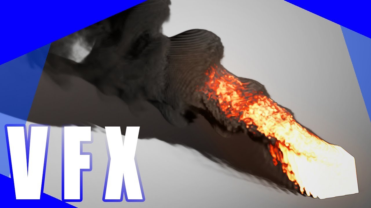 Cinema 4D - Fire Sim V8 - VFX - YouTube