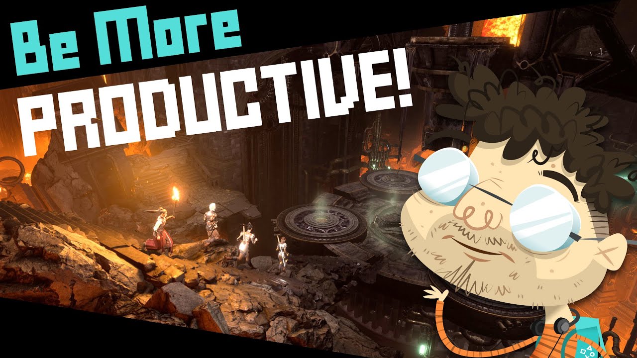 How To Be Productive! (Dweeb Talk) - YouTube