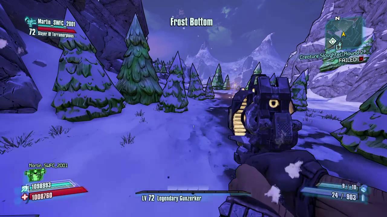 Borderlands 2 legendary out of a bullymong pile!! - YouTube