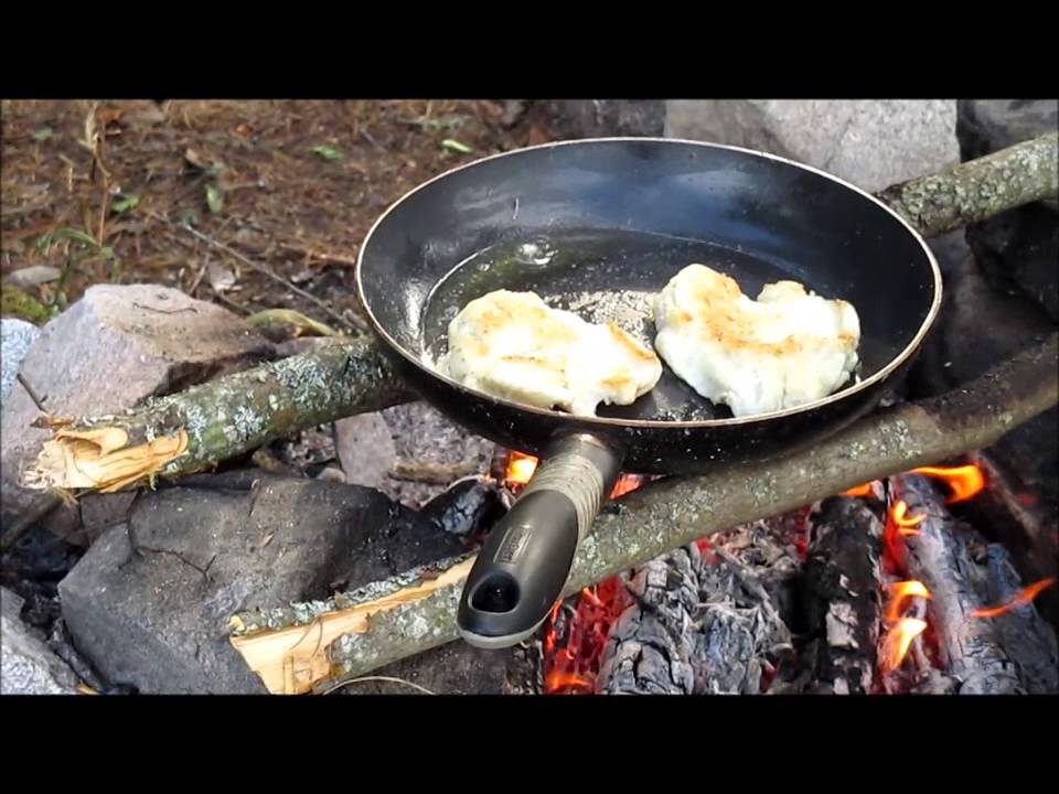 Fish Dinner on Albert Lake Part 4 The Cooking - YouTube