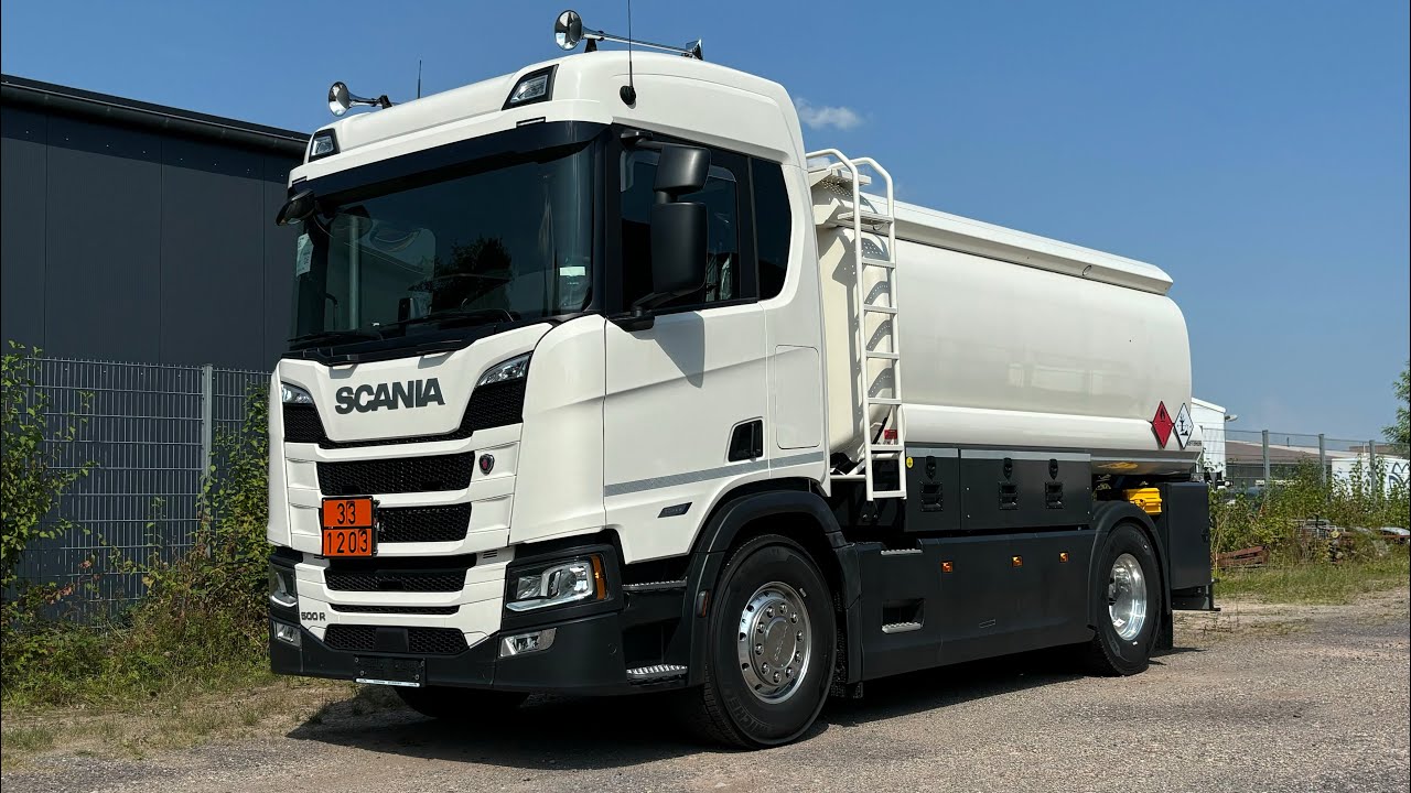 Scania R500 Tankfahrzeug | Esterer Tankaufbau Heizöl Diesel Benzin # ...