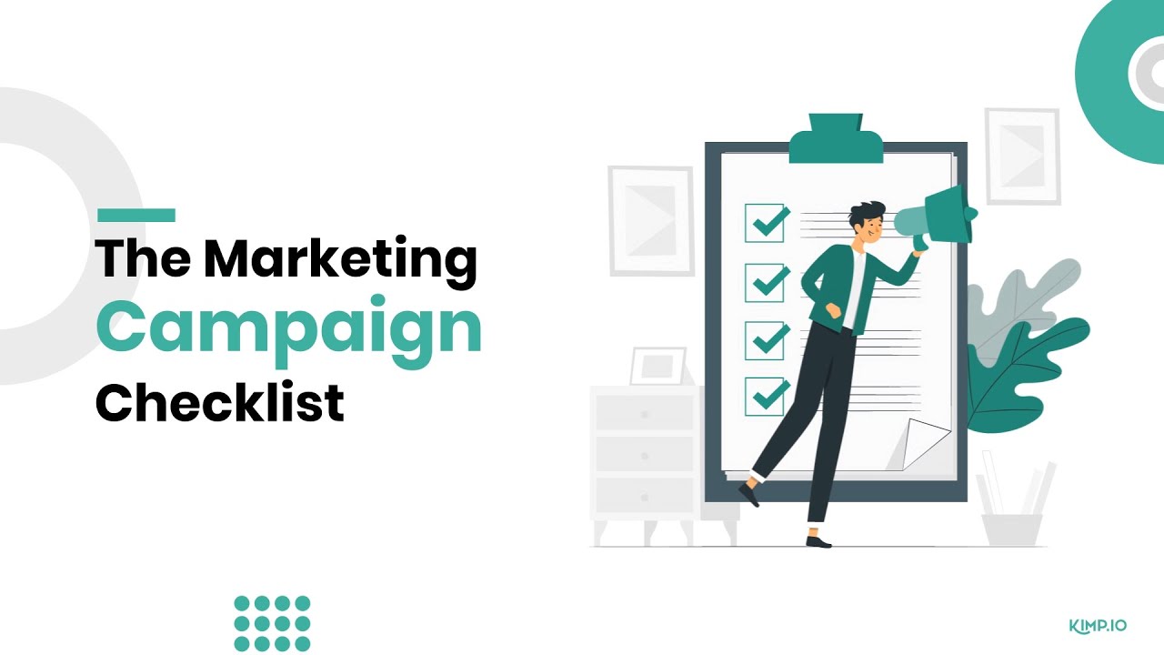 Marketing Campaign Checklist: What You Need For Your Next Campaign ...