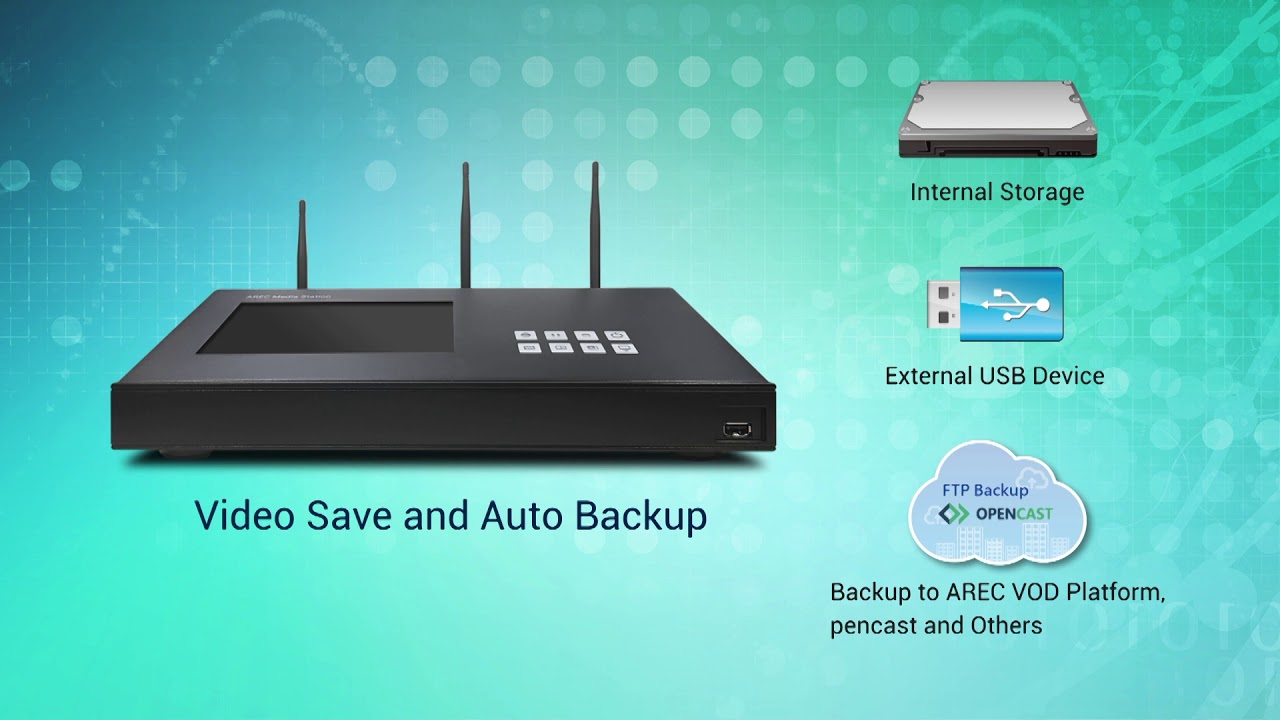 AREC Portable Streaming and Video Capturing System - YouTube