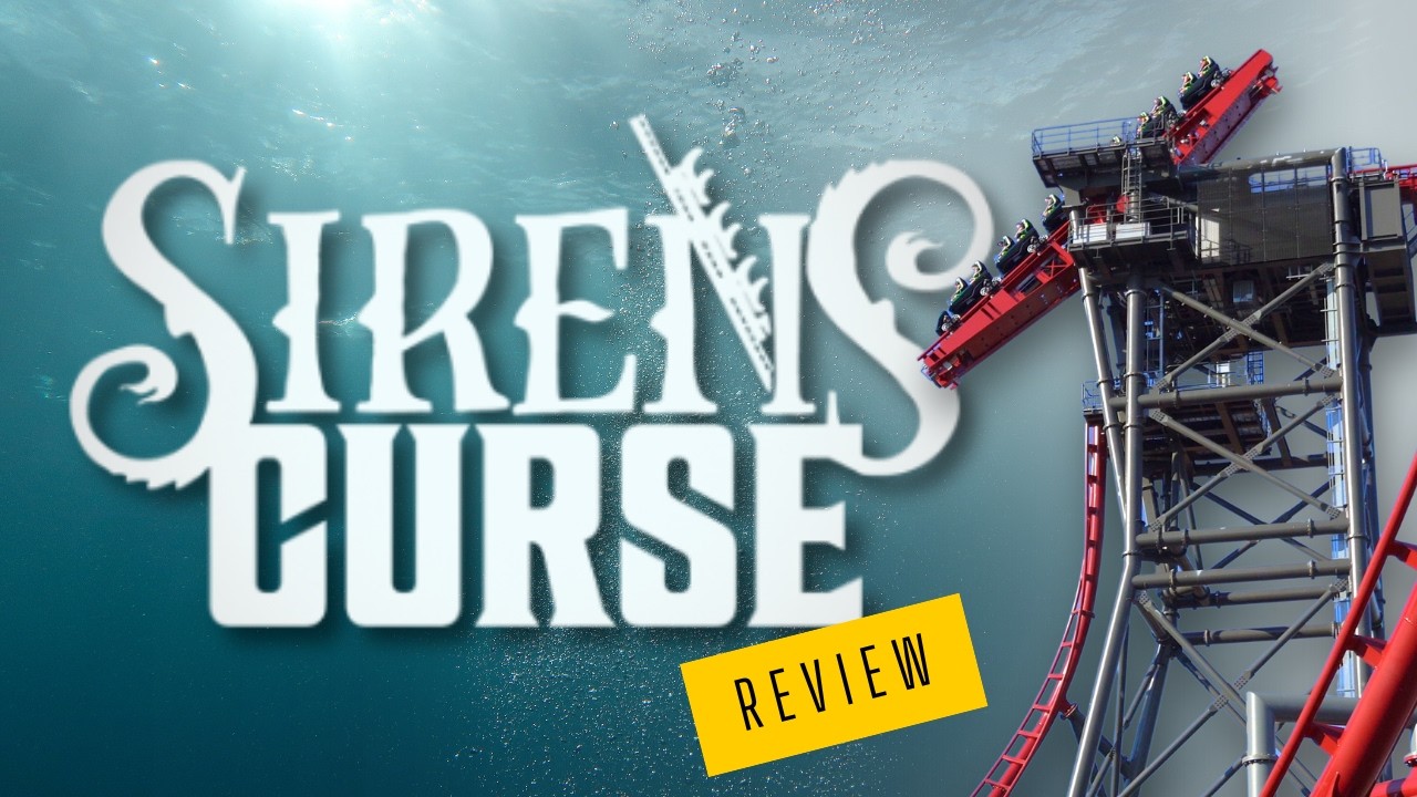 NEW TILT COASTER! Siren's Curse Opening Day Vlog & Review - Cedar Point ...
