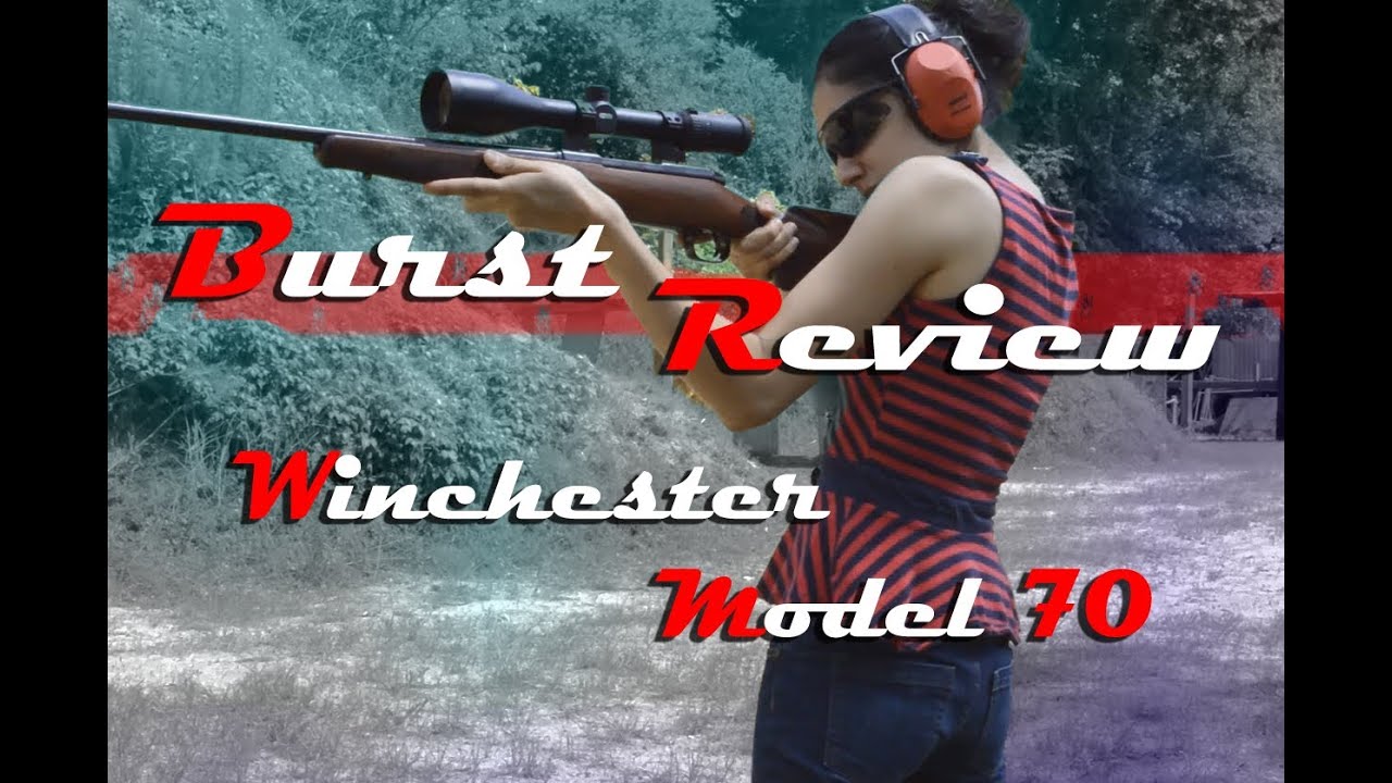 Winchester - Model 70 Featherweight - .30-06 - Burst Review! - YouTube