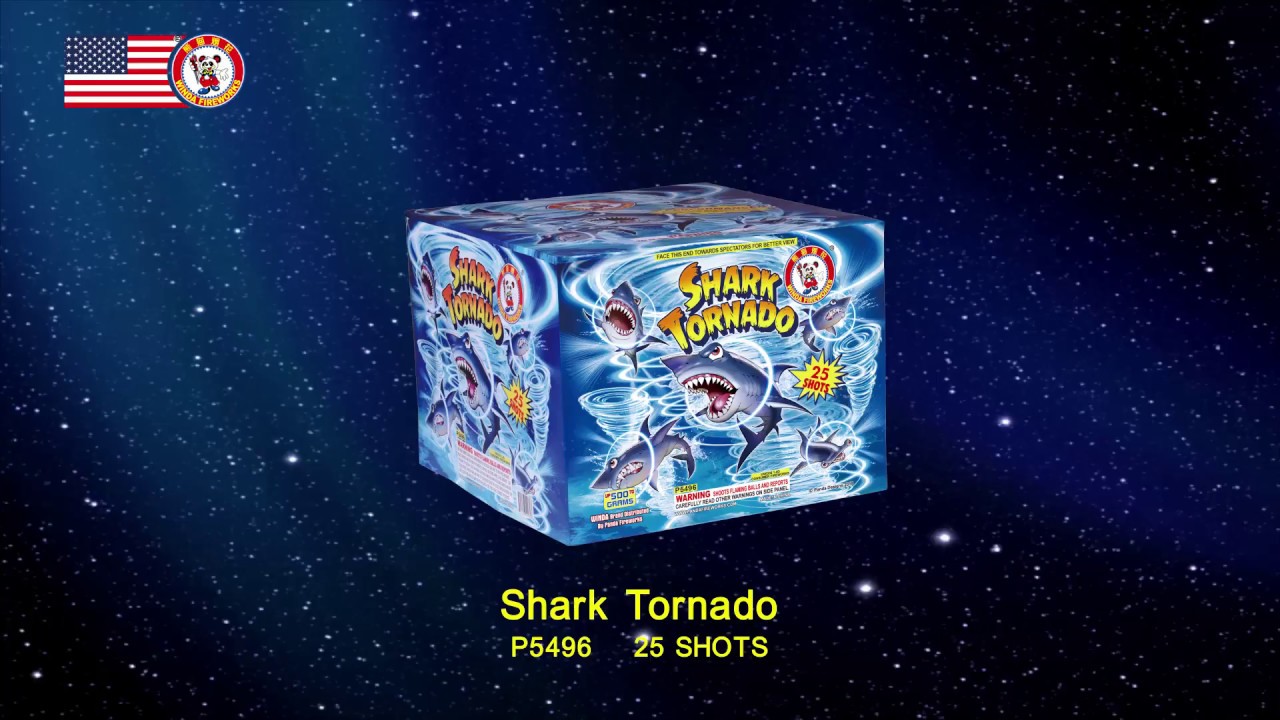 1.4G FIREWORKS: P5496 Shark Tornado - YouTube