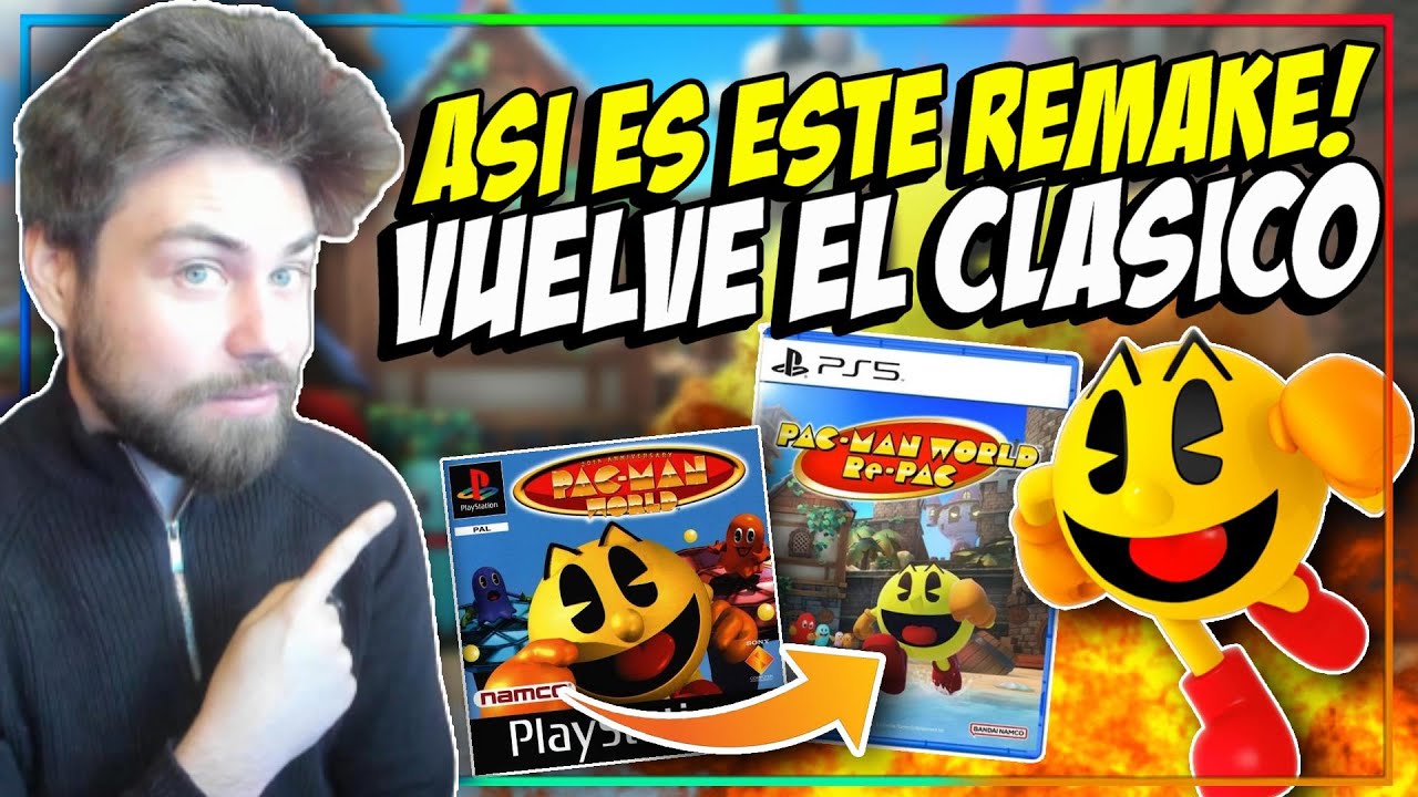 Así es Pac-Man World RE-PAC! El remake de un Clásico de PS1 ahora en ...