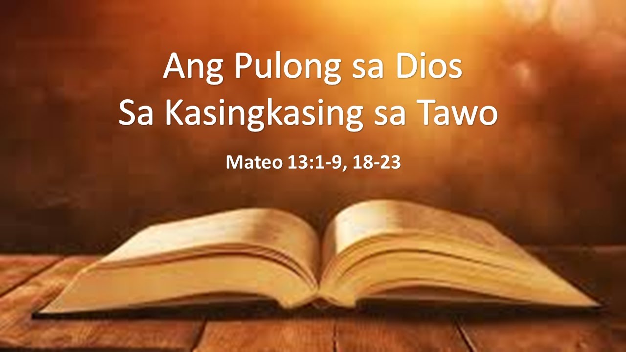 Ang Pulong sa Dios sa kasingkasing sa Tawo by Ptra. Malou Feleo - YouTube