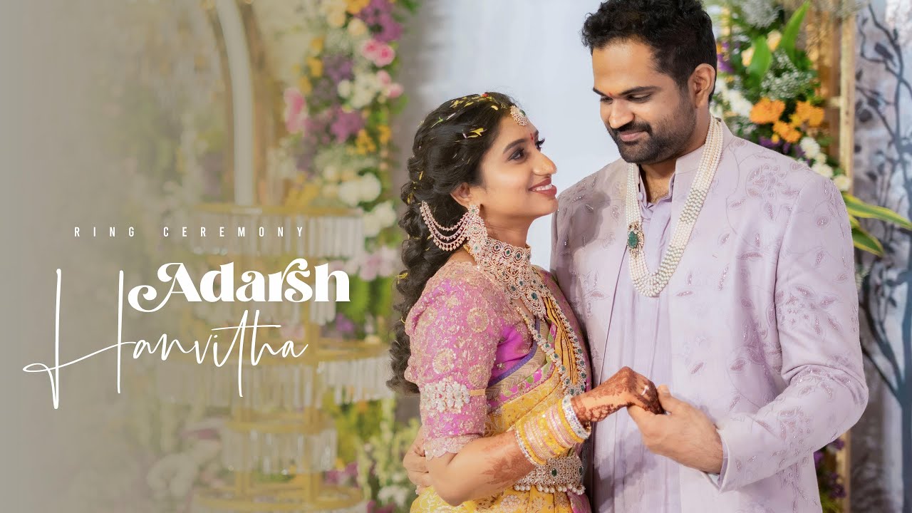 HANVITHA & ADARSH ||ENGAGEMENT|| - YouTube