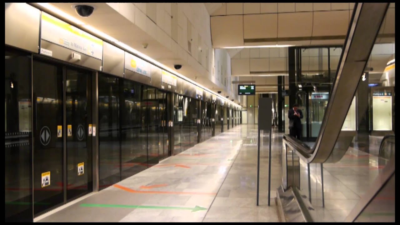 Bras Basah MRT Station - YouTube