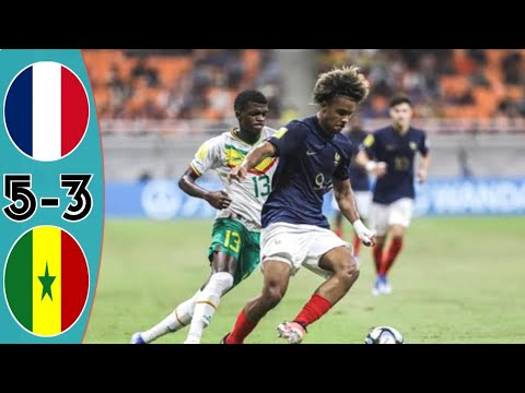 France vs Senegal U17 5-3 (pen) |Highlights| FIFA World Cup U-17 2023 ...