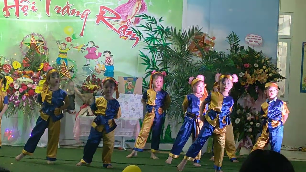 Bống bống bang bang_ múa trung thu của lớp 5A1 mầm non Tuyết Nghĩa 2022 ...