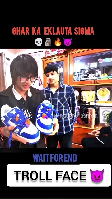 kunali rocked all shocked💀🗿🔥😈|| Troll face meme|| #trollface #sigma # ...