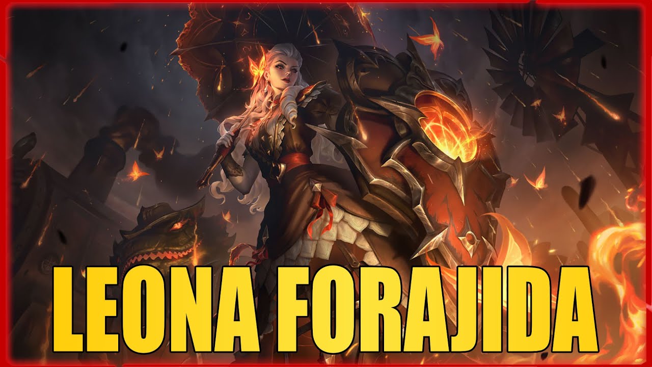 Nuevo Skin - Leona Forajida 1820RP Parche 12.9 - YouTube